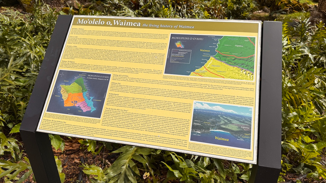 living history sign – Mellow Wanderer